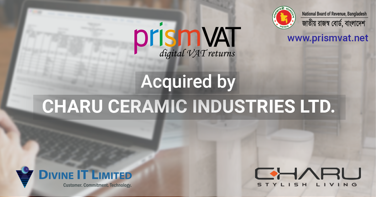 Charu Ceramics Industries Limited has chosen PrismVAT for VAT ...
